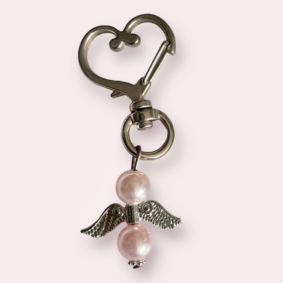 Accessories | Guardian Angel Key Ring | Poshmark
